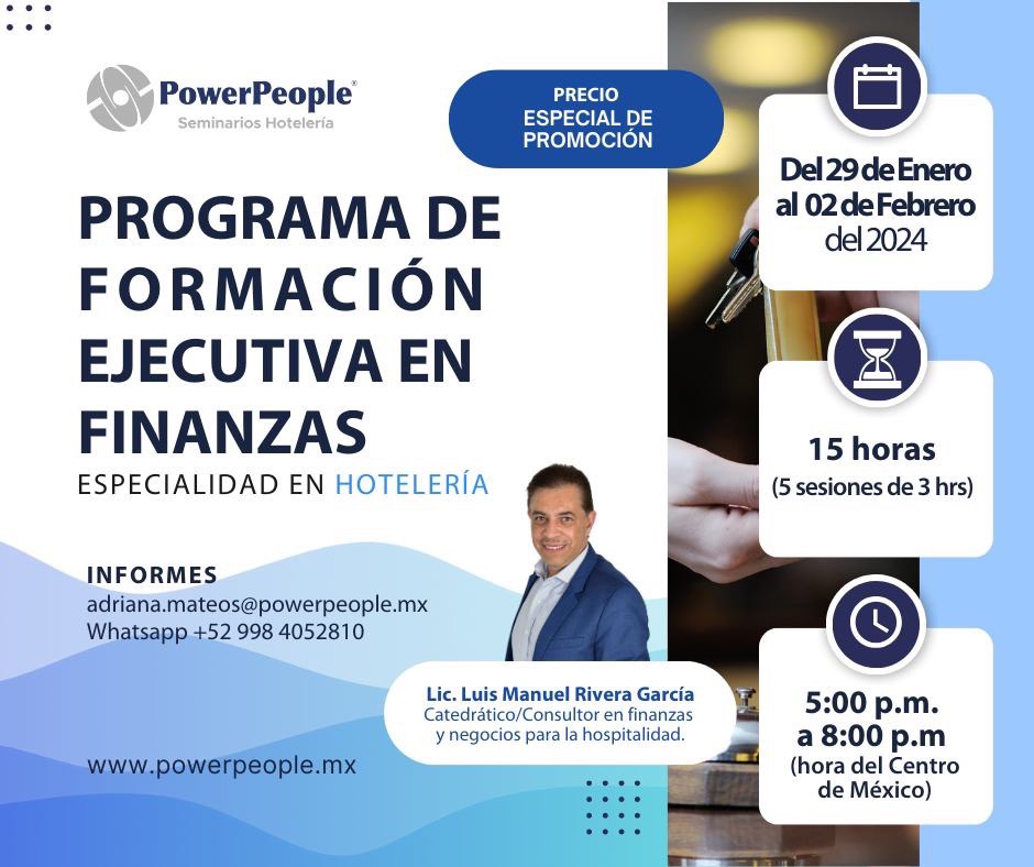 Programa Formación en finanzas Hotelería – México y America latina ...